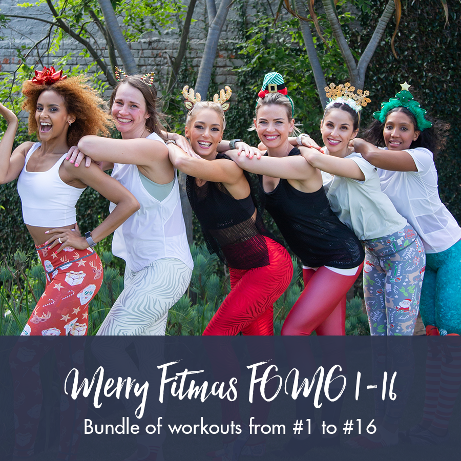 Merry Fitmas FOMO Bundle Workouts 1-16 – Lisa Raleigh Online Store