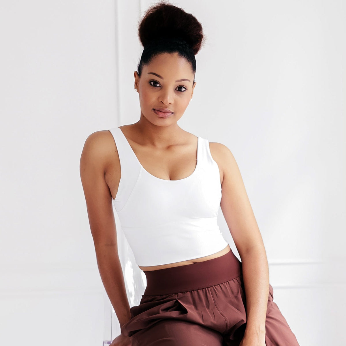 Hourglass Crop Top | White – Lisa Raleigh Online Store