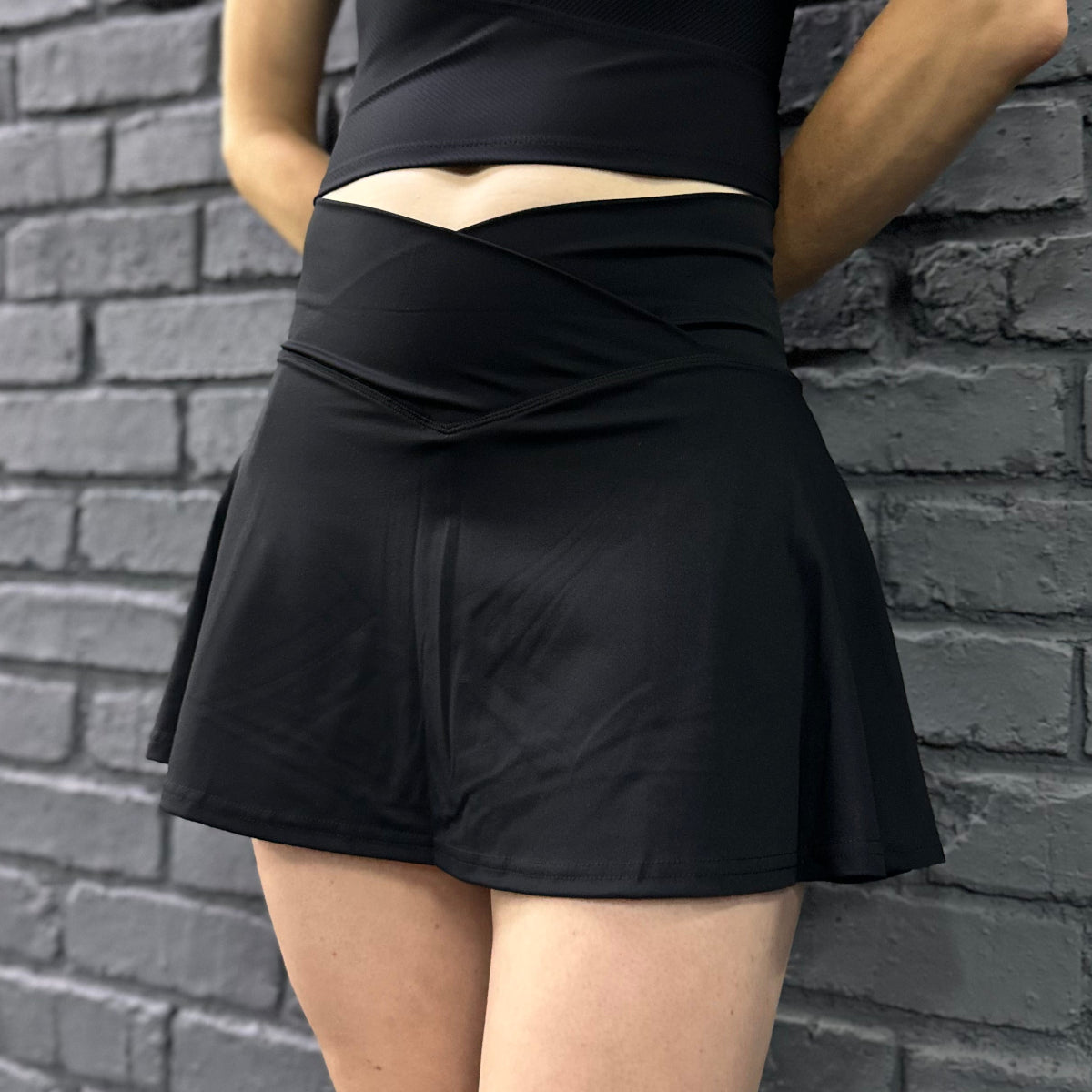 Body Kind Custom Print Skorts | Black – Lisa Raleigh Online Store