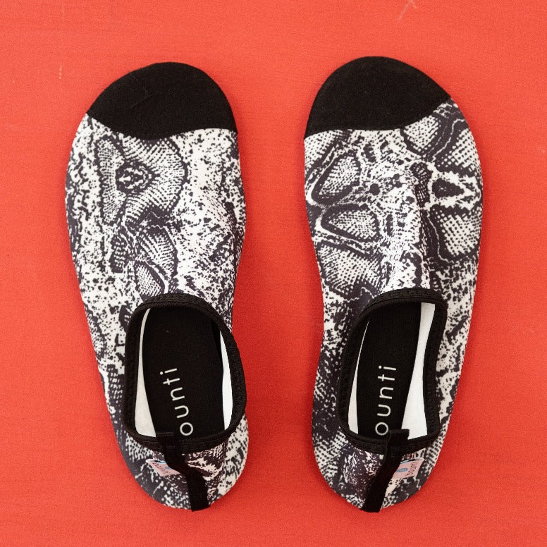 Rebounding Shoes - Soles | Black Reptile – Lisa Raleigh Online Store