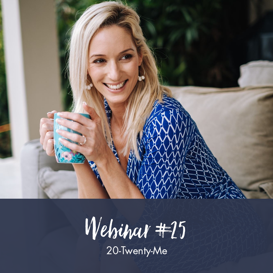Pre-recorded Webinar #25: 20-twenty-Me – Lisa Raleigh Online Store